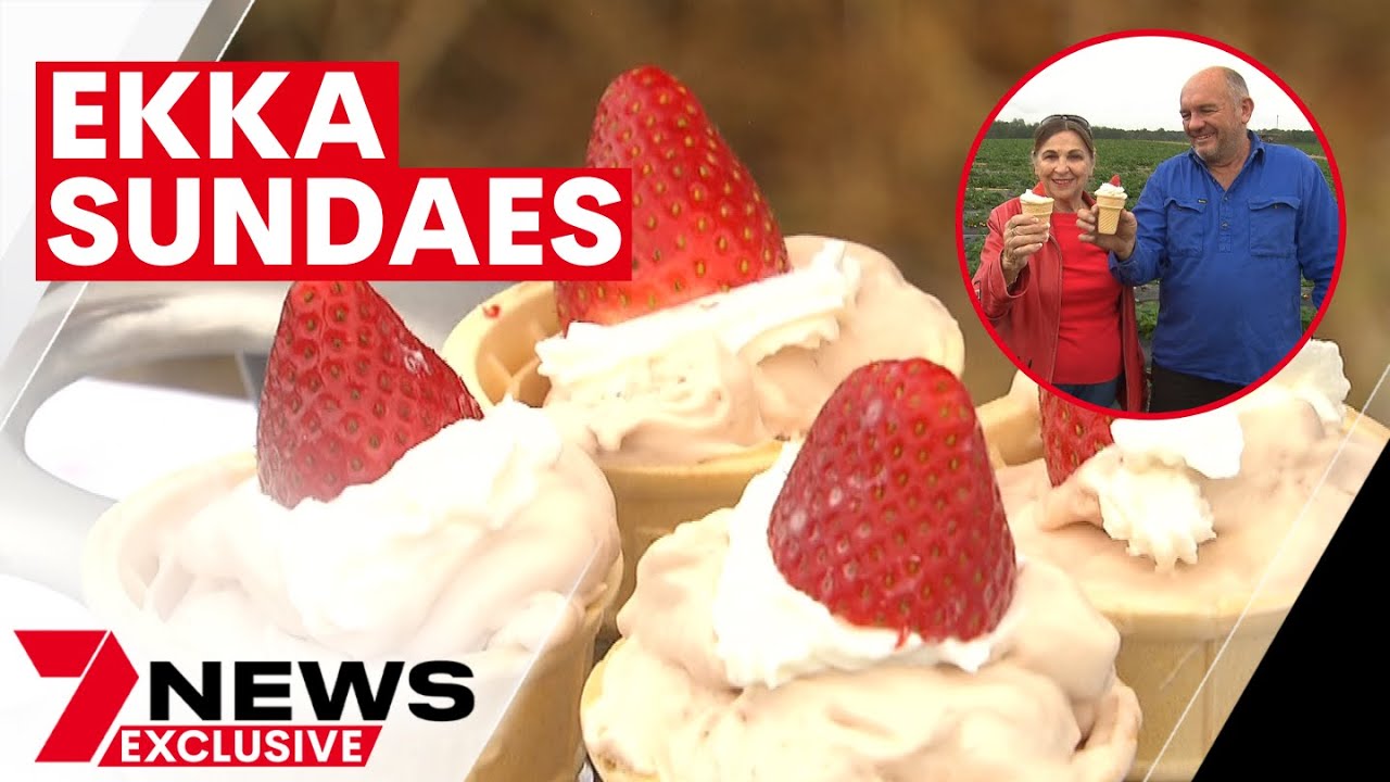 The Secrets Behind The Ekka's Famous Strawberry Sundaes